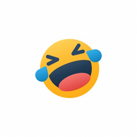 Laugh With Tear Emoji Expression Emotional Funny Laughing Joke