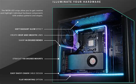 Phanteks Neon Digital RGB LED Kit PH NELEDKTCMBO Αξεσουάρ Κουτιών