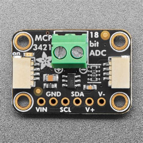 Adafruit Mcp3421 18 Bit Adc Stemma Qt Qwiic The Pi Hut