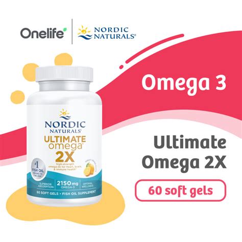 Nordic Naturals Ultimate Omega X Mg Omega Softgels For Brain Health And Optimal