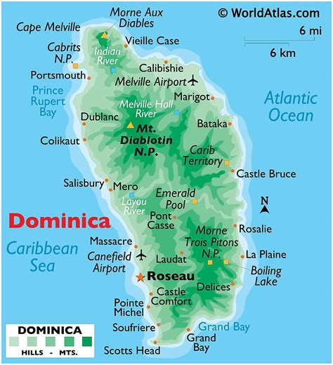 Dominica Maps And Facts World Atlas