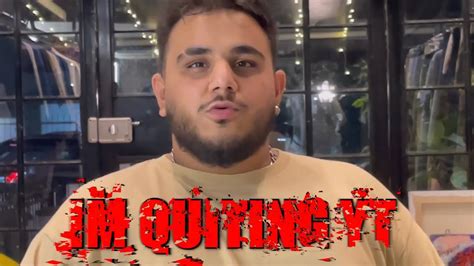 QUITTING YOUTUBE YouTube