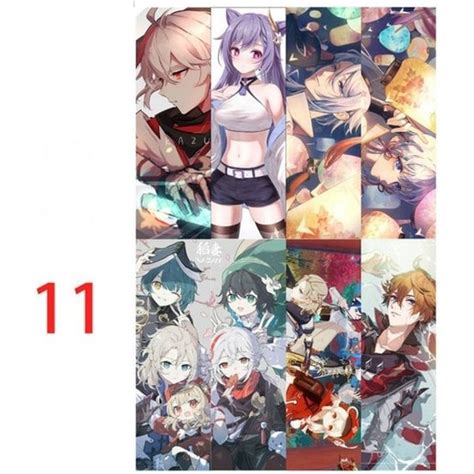 Luoxinguo Stil 11 8 Adet Genshin Etki Oyunu Anime Kitap Fiyatı