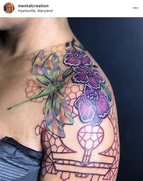 Libratattoo Mandala Watercolor Zodiac Tattoos Libra Zodiac