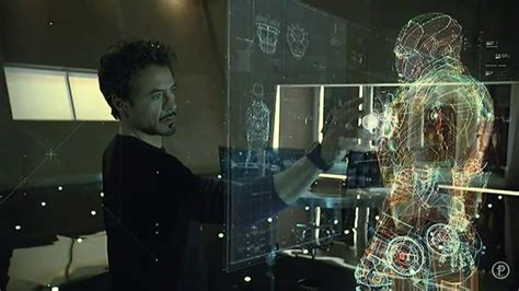 Tony Stark Hologram 60 Photo