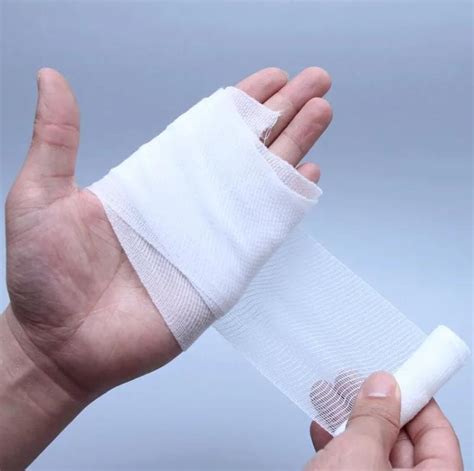 Gauze Bandage Pbt Elastic Bandage Medical Gauze Conforming First Aid