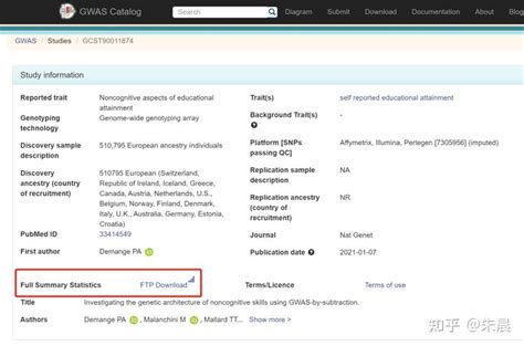 MR干货如何下载IEU GWAS database未收录的GWAS结果R中TwoSampleMR应用方法见文末 知乎