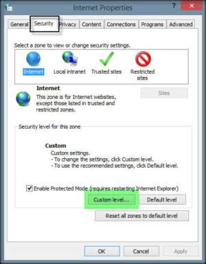 Solved How To Fix Your Current Security Settings Prohibit Running Activex