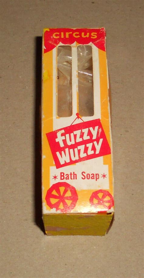 Fuzzy Wuzzy Bath Soap Early 1960s Still Sealed In Bag Toy Suprise Inside 4602336176