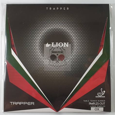 Jual Lion Trapper Long Pips OX Karet Rubber Bat Pingpong Bet Tenis