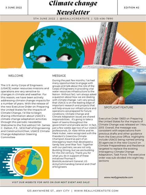 Black And White Photography Sectioned Newsletter Page A4 Design Pdf