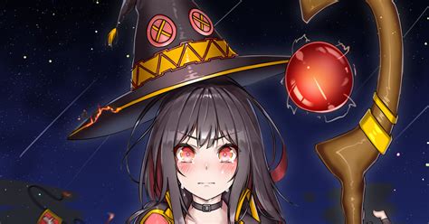 Megumin Konosuba めぐみん Megumin Bungyeoのイラスト Pixiv