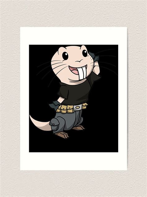 Kim Possible Rufus Kim Possible Art Print For Sale By Virginmaryii