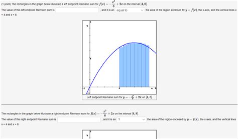 Solved The Rectangles In The Graph Below Illustrate A Left
