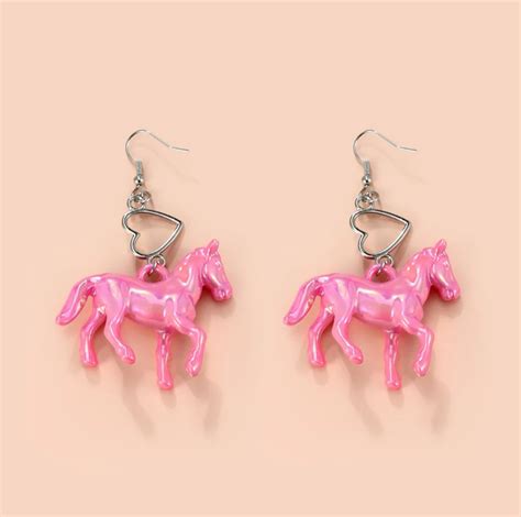 Серьги Aliexpress Лошадки | отзывы