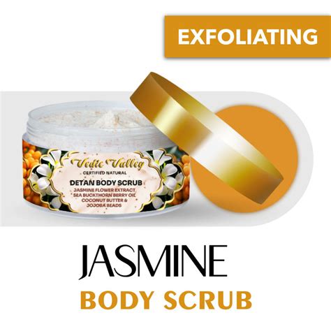 Buy Vedic Valley Jasmine Detan Body Scrub Online