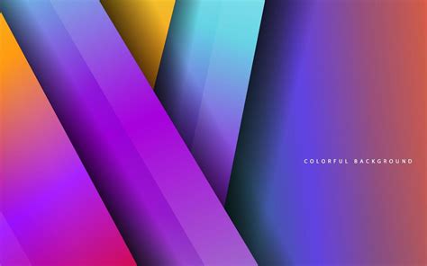 Abstract Papercut Overlap Layer Colorful Background 15649679 Vector Art