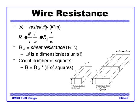 Ppt Introduction To Cmos Vlsi Design Interconnect Wire Powerpoint Presentation Id