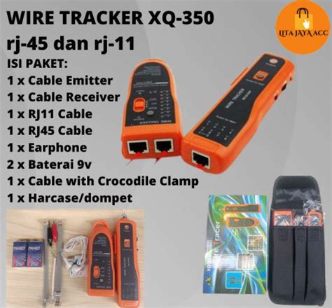 Promo Cable Tester Wire Tracker Xq 350 Lan Tester Rj45 Tester