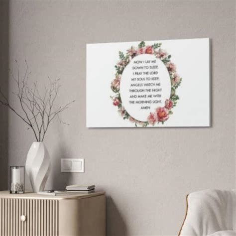 Christian Wall Art Bible Verse Canvas Wall Art Scripture Wall Etsy