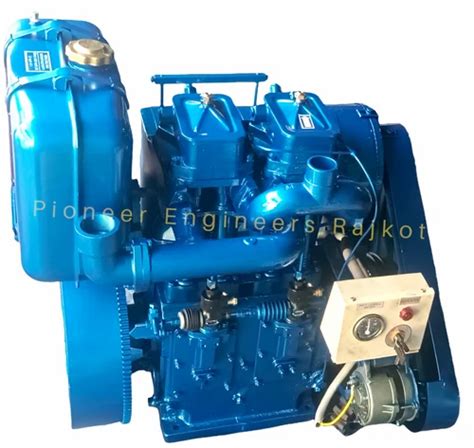 20hp Double Cylinder Air Cooled Diesel Engine At ₹ 68000piece In