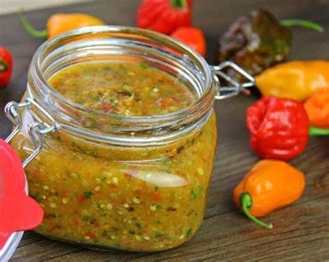Traditional Caribbean Pepper Sauce Recipe Cart