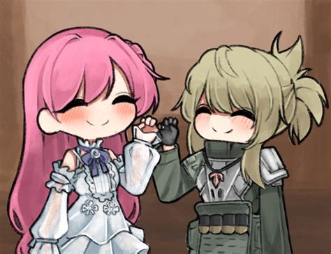 Клятва на мизинцах Goddess Of Victory Nikke СПОЙЛЕР Nijigen Blueshy Dorothy Nikke