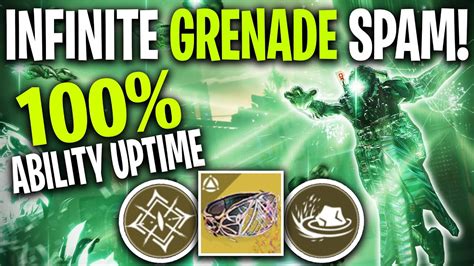 UNLIMITED GRENADES INSANE Prismatic Warlock Build THAT DELETES Adds In