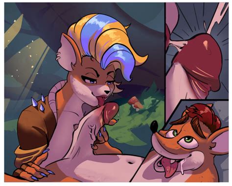 Rule 34 5 4 Activision Anthro Bodily Fluids Clothed Clothing Crash Series Crash Bandicoot