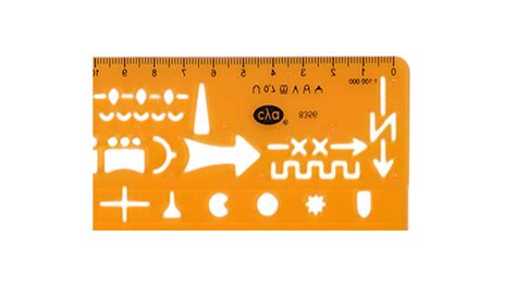 GOTICAL Combo Of Military UTM MGRS Coordinate Scale Map Protractor And