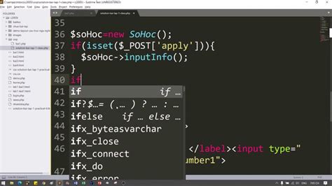 Php C2005l Buổi Học Số 9 Chữa Bài Tập 1 Phần Class Youtube