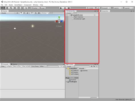 Unity：ヒエラルキー（hierarchy）ビューの使い方 Unity Assetstoreおすすめ情報