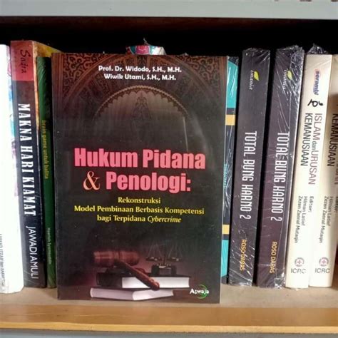 Jual Hukum Pidana And Penologi Rekonstruksi Model Pembinaan Berbasis Di