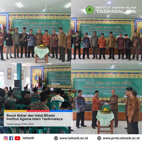 Reuni Akbar Dan Halal Bihalal Institut Agama Islam Tasikmalaya