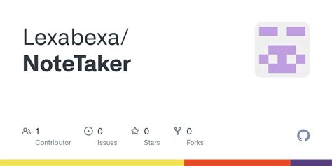 Github Lexabexa Notetaker