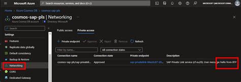 SAP Private Linky Swear With Azure Global Scale SAP Community