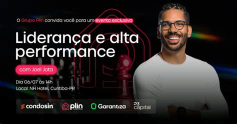 Lideran A E Alta Performance Joel Jota Em Curitiba Sympla