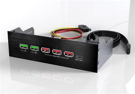 Ezdiy Fab Front Panel Usb Hub 525 Inch With 2x Qc30