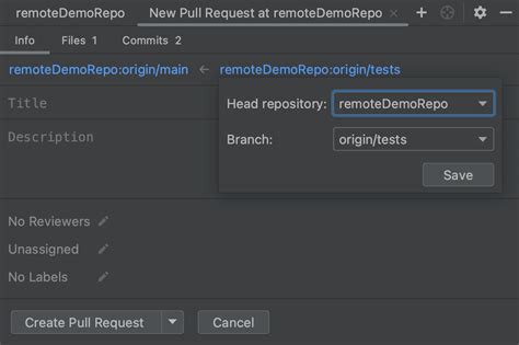work with github pull requests webstorm documentation