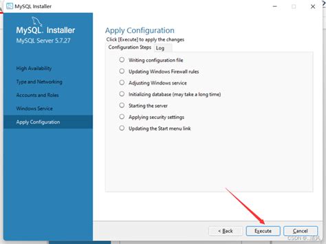 Mysql Starting Sever