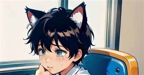 男の子 猫耳な男の子 Aiに任せてる俺！のイラスト Pixiv