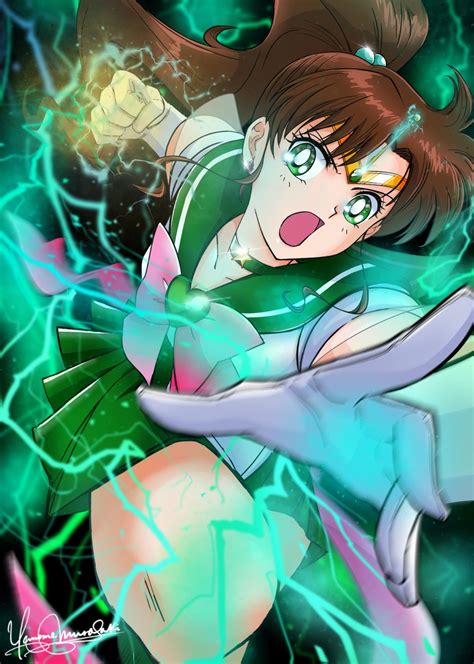 Kino Makoto Sailor Jupiter Super Sailor Jupiter And Shinohara Emi Bishoujo Senshi Sailor