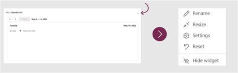 How Can I Hide A Widget Witivio Documentation