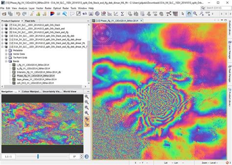Fase Del Interferograma Después Del Goldstein Phase Filtering Fuente