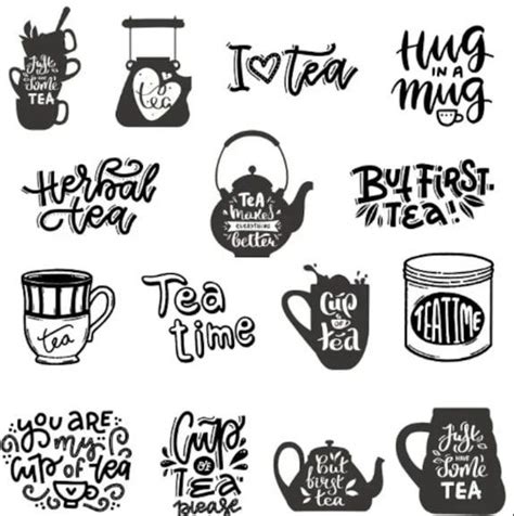 Tea Svg Bundle Tea Quotes Svg Tea Lover Svg Tea Drinker Bundle Tea