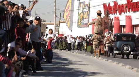 Acuden mil a presenciar el desfile en los festejos de Ciudad Juárez Somos Juárez