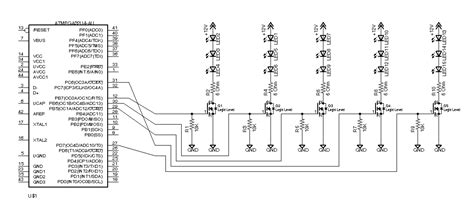 Low Frequency Flicker When Using Multiple Pwm Outputs And Mosfets Leds And Multiplexing