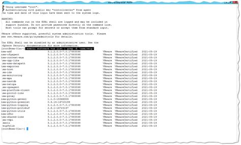 Verify Nsx T Vibs On Esxi Using Ssh And Gui