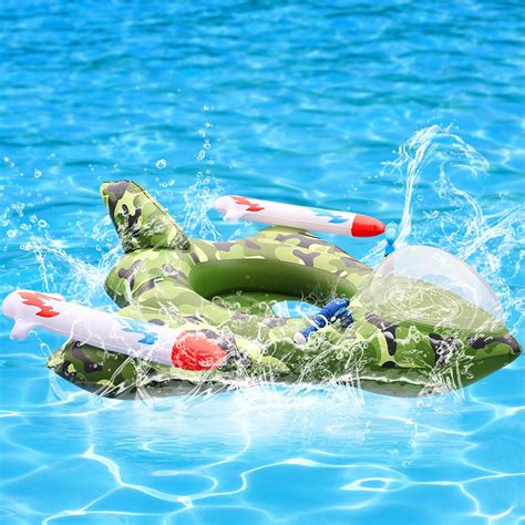 Anseto Flotador Inflable Para Piscina Flotadores Grandes Con 2