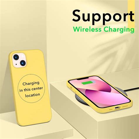 Ornarto Compatible With Iphone 13 Case 61 Slim Liquid Silicone 3